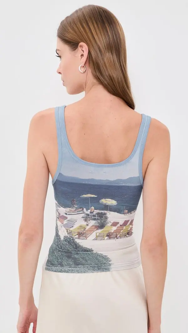 YELLOW THE LABEL Fara Tank