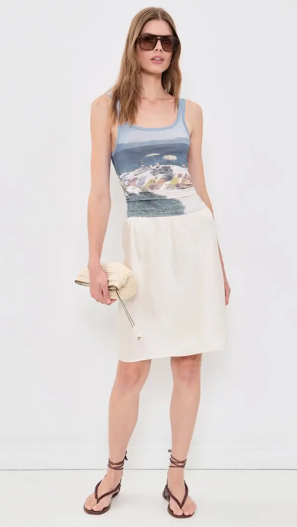 YELLOW THE LABEL Fara Tank