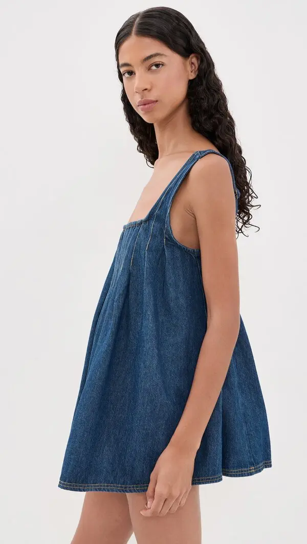Free People Katie Denim Tunic