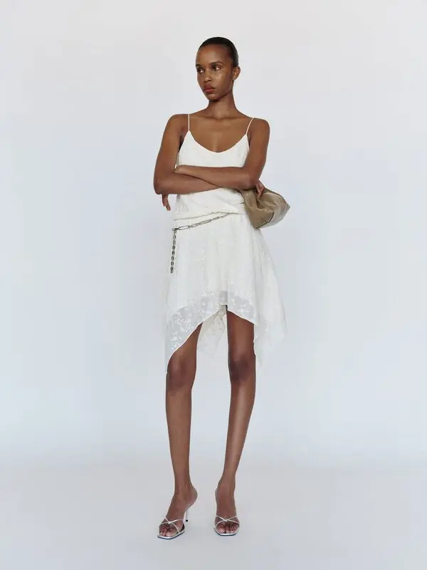 REFORMATION Jessamy Dress - Ivory