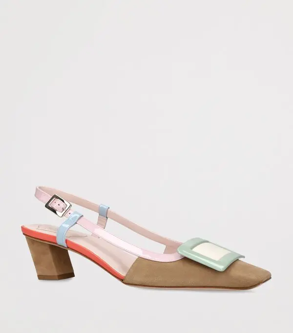 ROGER VIVIER Belle Vivier Slingback Pumps 45