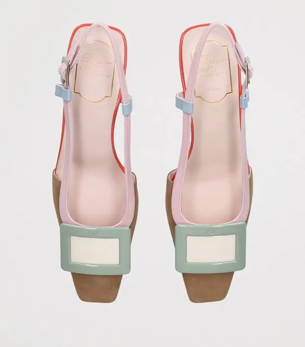 ROGER VIVIER Belle Vivier Slingback Pumps 45