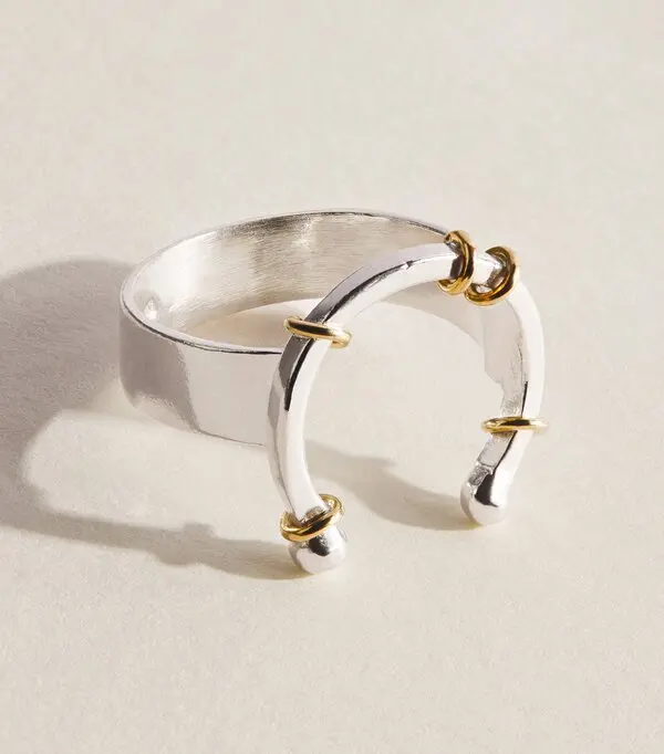 FYR Sterling And Yellow Gold Purity 2.0 Ring