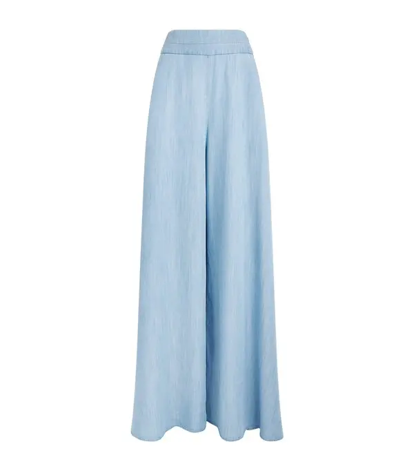 Palmer//harding Wide-leg Clarity Trousers - Blue