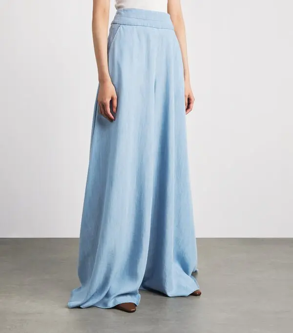 Palmer//harding Wide-leg Clarity Trousers