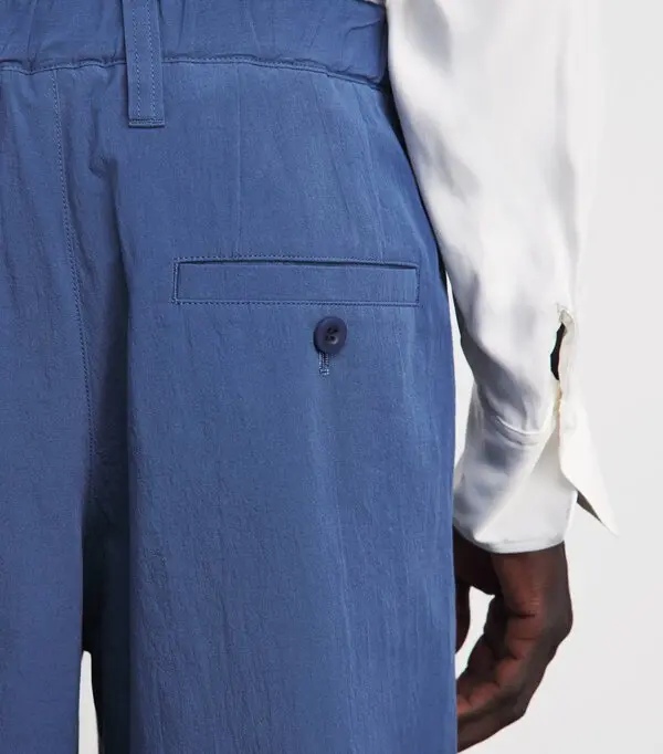 Issey Miyake Pleated Tailored Trousers