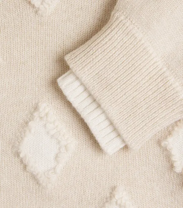 BARRIE Cashmere Argyle Sweater