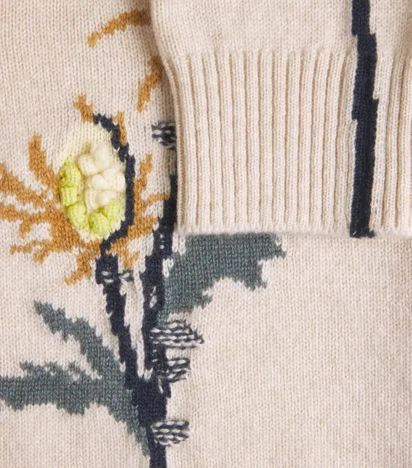 BARRIE Cashmere Thistle Cardigan