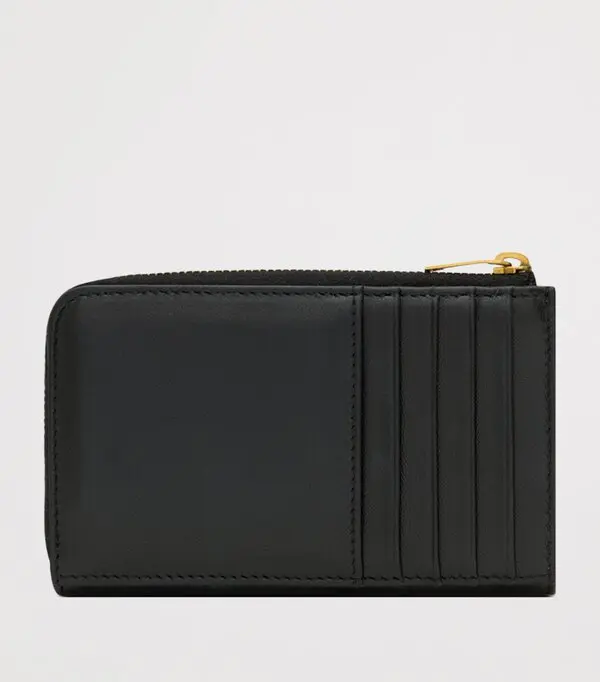 Saint Laurent Leather Jamie Card Case