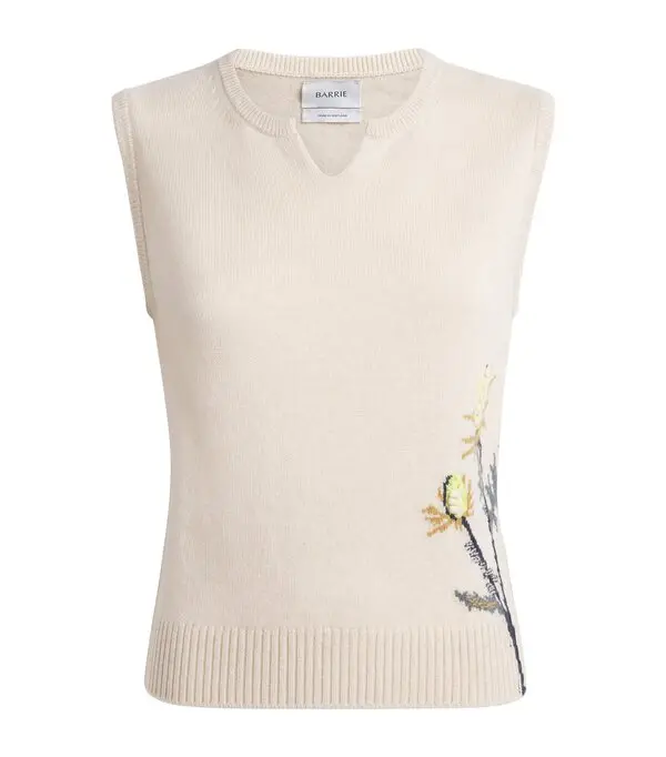 BARRIE Cashmere Thistle Top - Beige