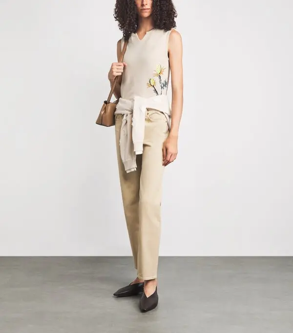 BARRIE Cashmere Thistle Top