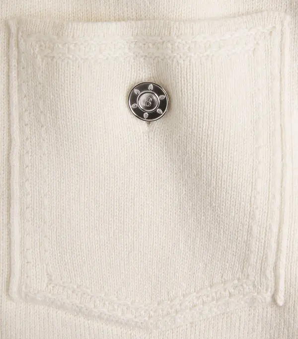 BARRIE Cashmere-cotton Midi Skirt