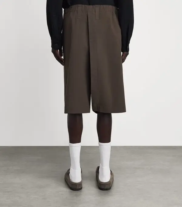 Issey Miyake Wide-leg Chino Shorts