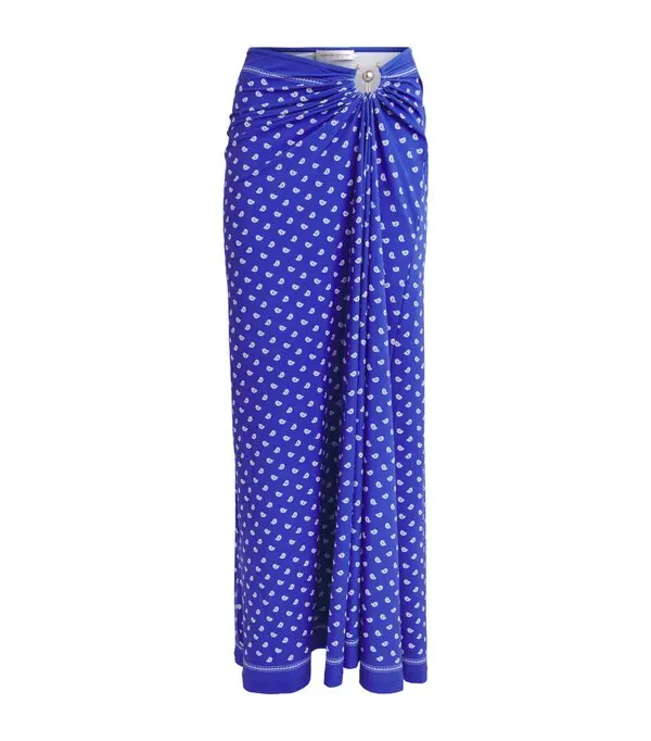 Christopher Esber Bandana Orbit Maxi Skirt