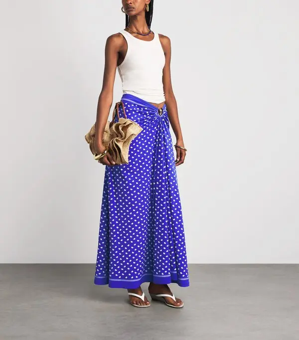 Christopher Esber Bandana Orbit Maxi Skirt