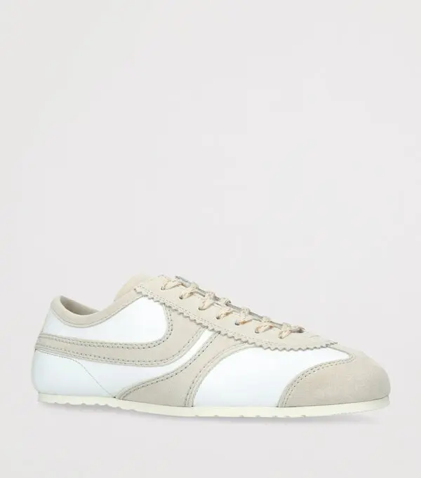 Dries Van Noten Leather Dustin Sneakers - White