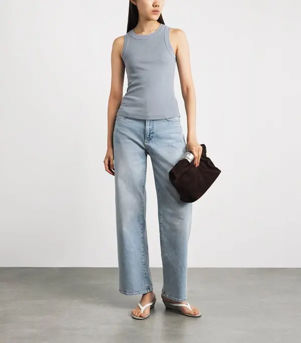 Citizens Of Humanity Ribbed Isabel Tank Top - Blue