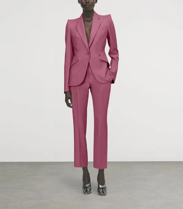 Alexander McQueen Wool Single-breasted Jacket