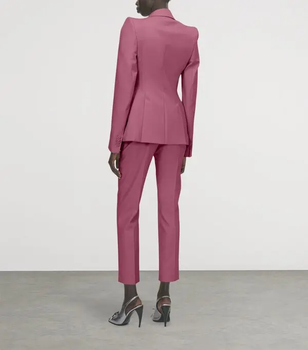 Alexander McQueen Wool Single-breasted Jacket