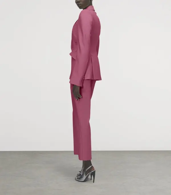 Alexander McQueen Wool Single-breasted Jacket