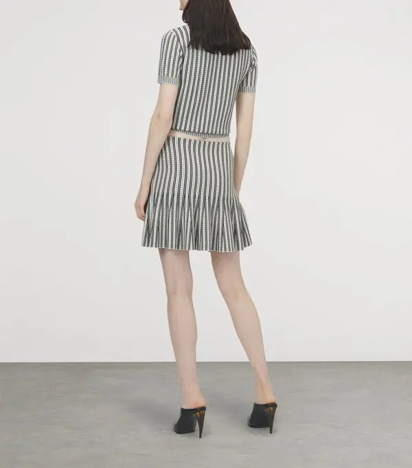 Alexander McQueen Knit Striped T-shirt