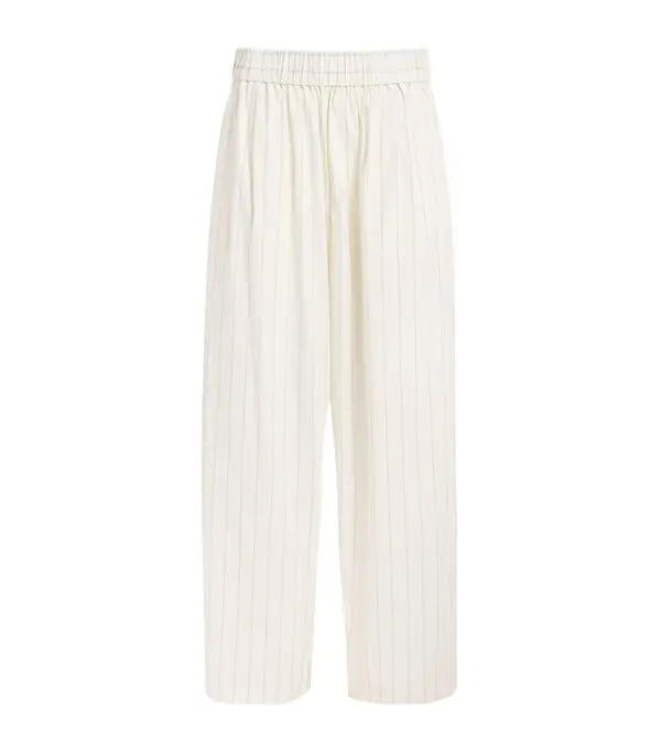 ST. AGNI Everyday Relaxed Trousers - Ivory