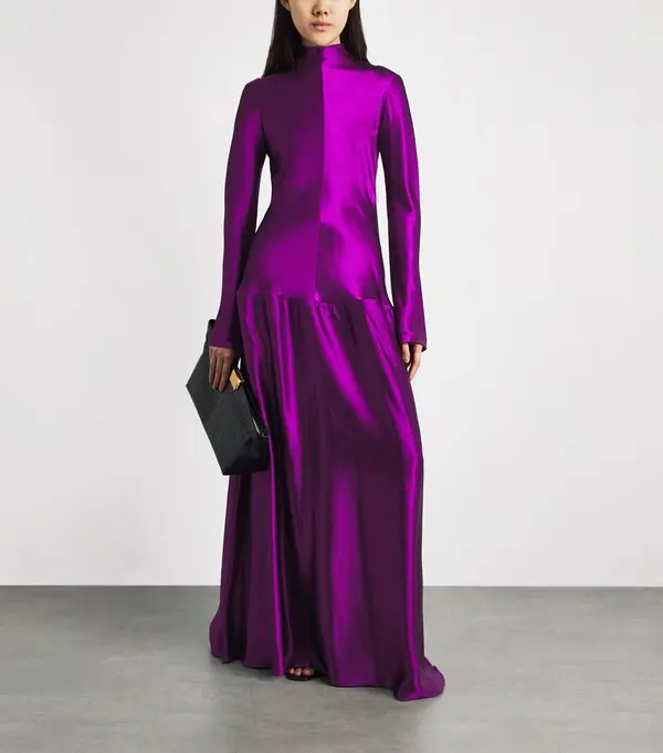 FFORME Satin Mila Maxi Dress