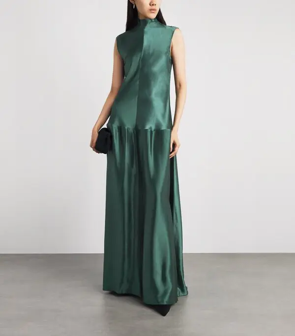 FFORME Satin Akriti Maxi Dress