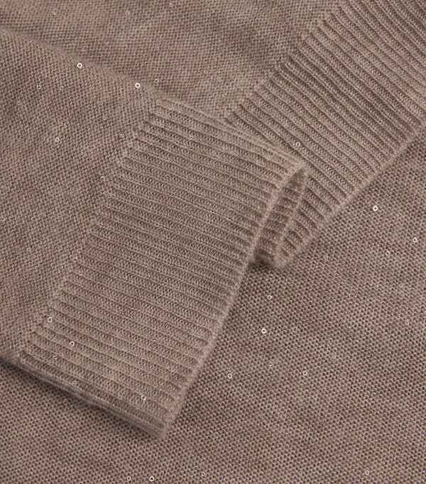 Fabiana Filippi Merino Wool-blend Embellished Sweater
