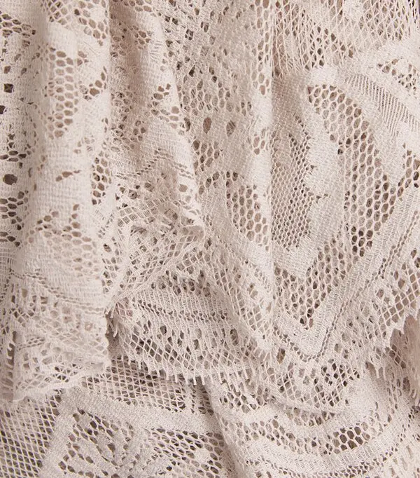 Fabiana Filippi Lace Jacquard Maxi Skirt