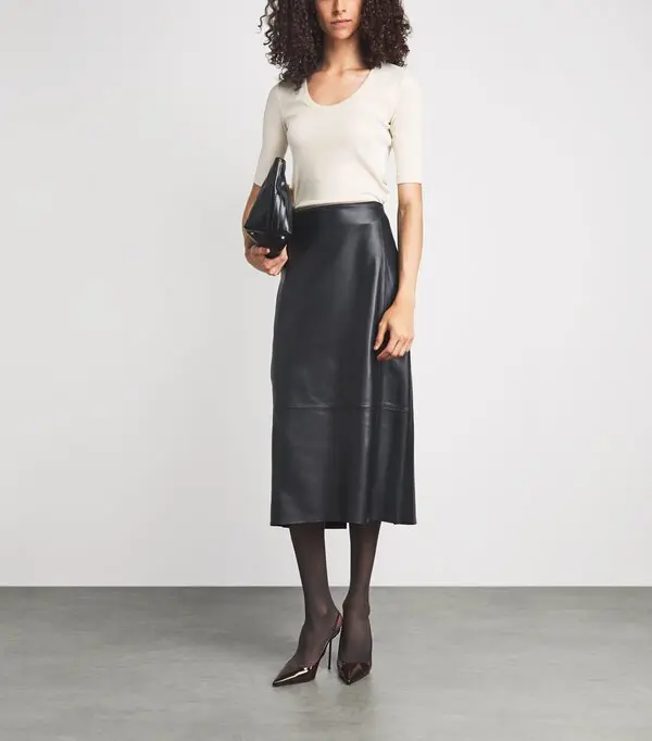Fabiana Filippi Rib-knit Embellished Top