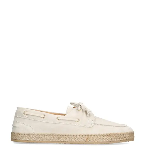Brunello Cucinelli Linen Penny Loafer Espadrilles