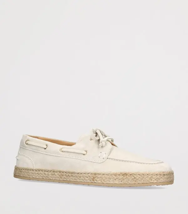 Brunello Cucinelli Linen Penny Loafer Espadrilles