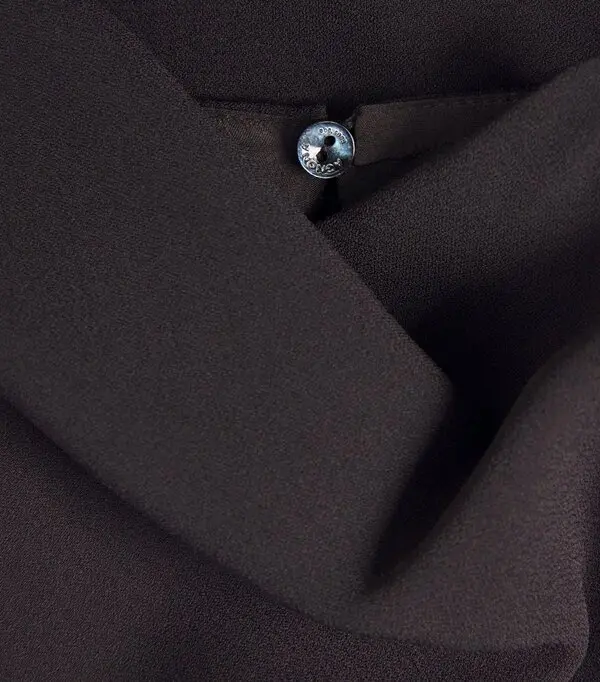 Agnona Sleeveless Draped Blouse