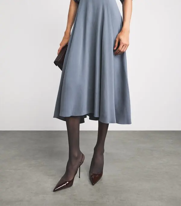Agnona Draped Kimono Maxi Dress