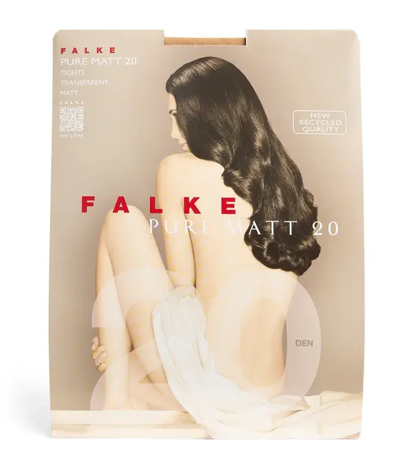 Falke Pure Matt 20 Tights - Beige