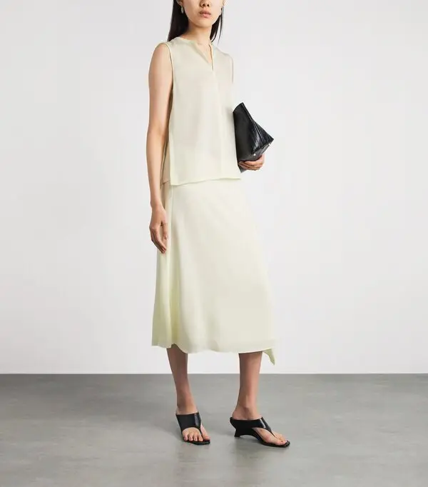 Theory Split-neck Shell Top