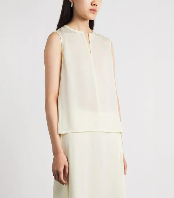 Theory Split-neck Shell Top