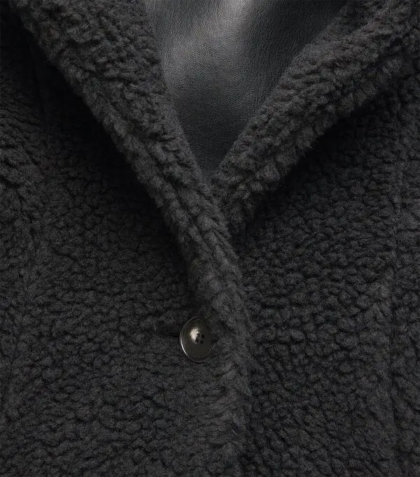 Stella McCartney Plush Peplum Jacket