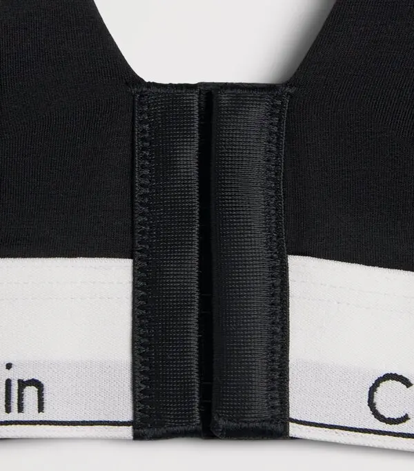 Calvin Klein Cotton-blend Icon Recovery Bra