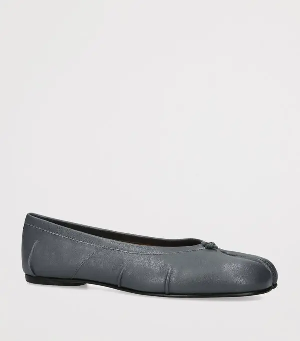 MAISON MARGIELA Leather Tabi Ballet Flats