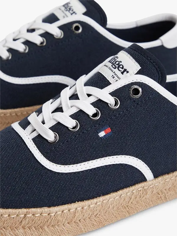 Tommy Hilfiger Canvas Espadrille Hybrid Trainers