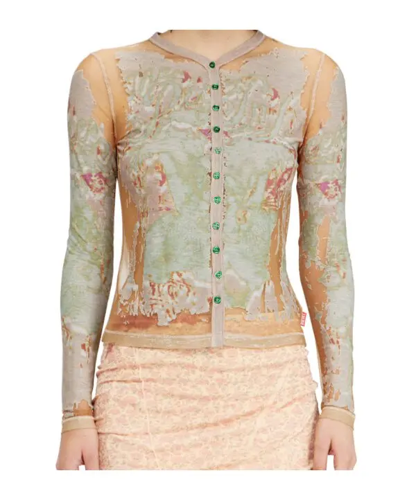 DIESEL® T-gabry Button-fastening Top