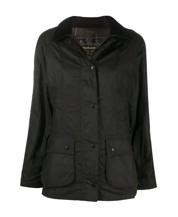 Barbour Classic Beadnell Waxed Jacket - Black