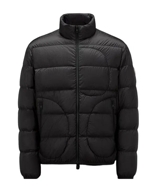 Moncler Heze Short Down Jacket - Black