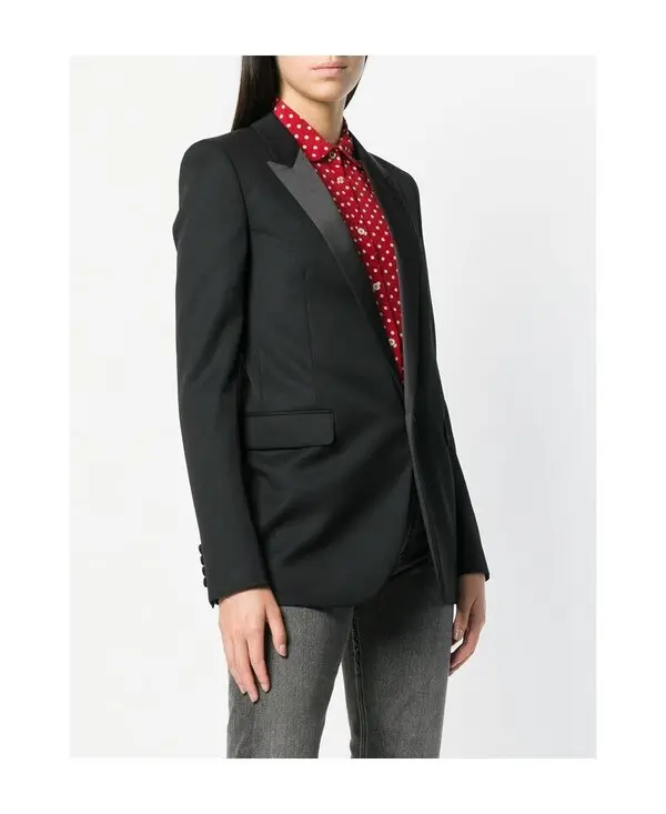 Saint Laurent Tube Tuxedo Jacket