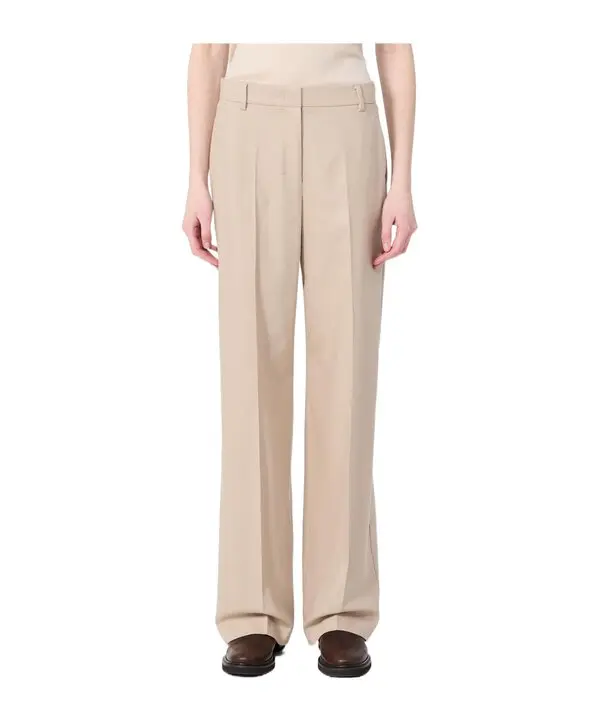 Max Mara Tailored Pressed-crease Trousers - Nude