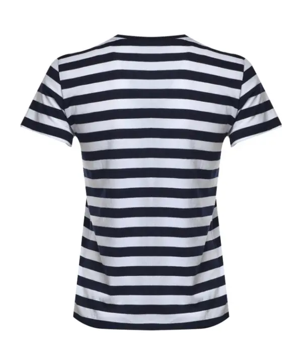 Polo Ralph Lauren Striped Crewneck T-shirt With Embroidered Logo
