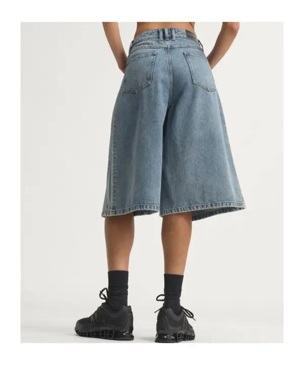 ADIDAS ORIGINALS Belt-loop Denim Shorts