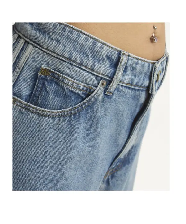 ADIDAS ORIGINALS Belt-loop Denim Shorts